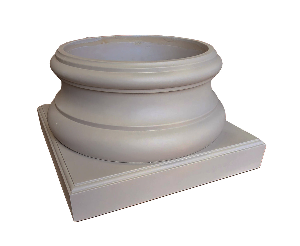 Base with Square around Column round 12" – Artemis Studio