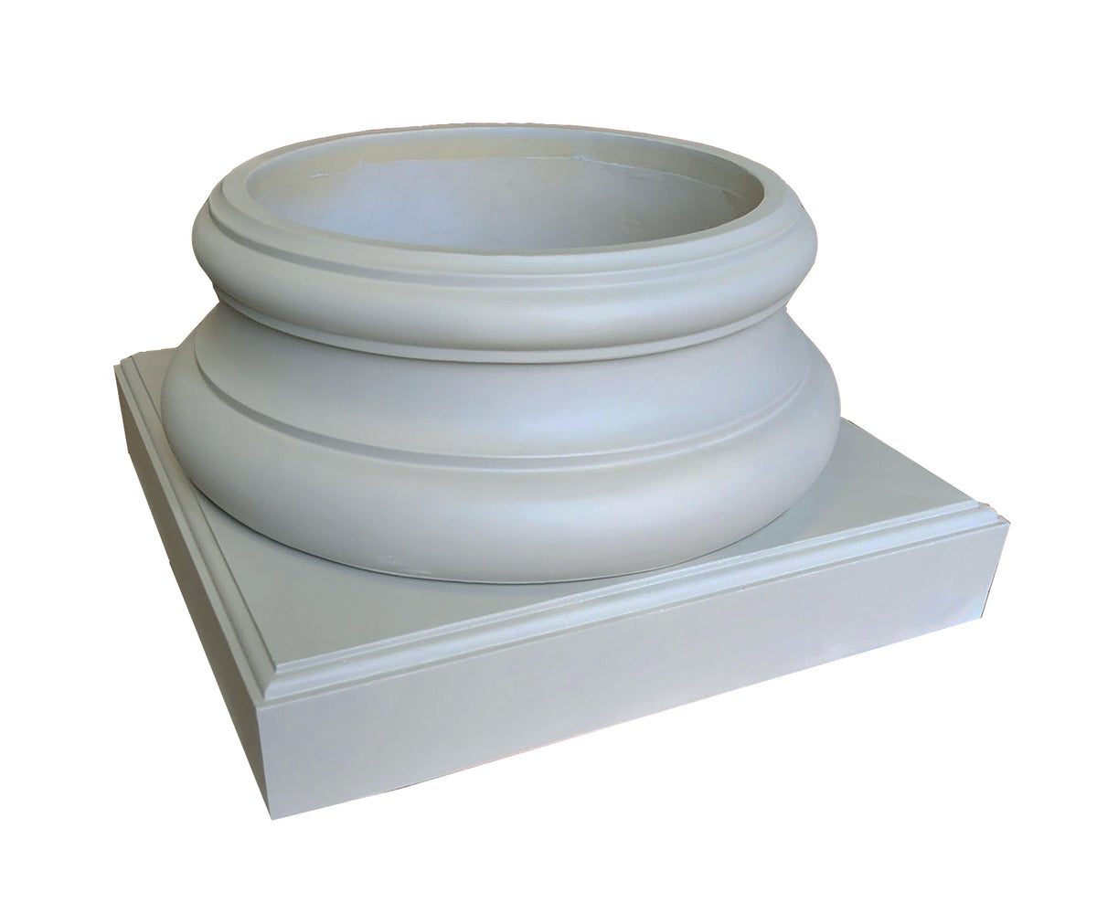 Base with Square around Column round 10" – Artemis Studio